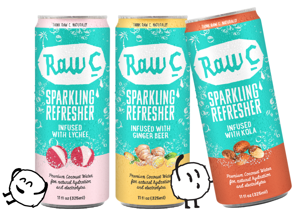 Meet Raw C Sparkling Coconut Water, one of our new Earnest Friends fro ...