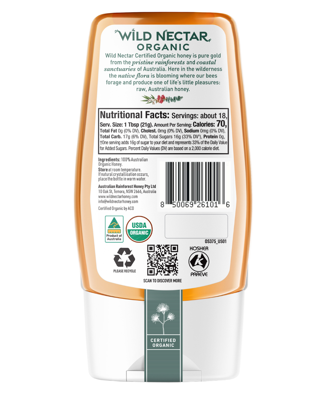 Wild Nectar Australian Organic Honey – Earnest Eats